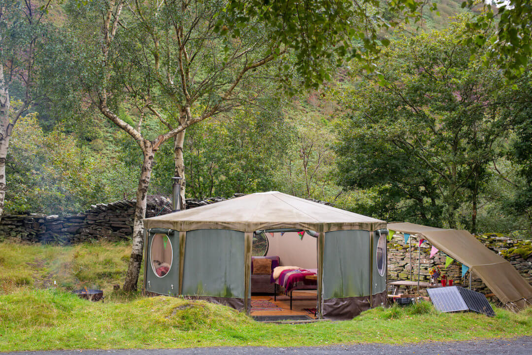 Family Yurt | Dog Friendly Yurt Camping in Wales