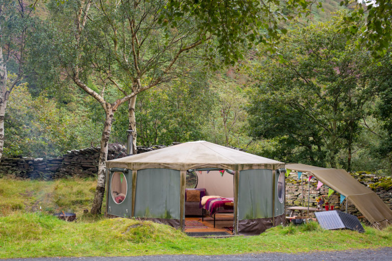 Family Yurt | Dog Friendly Yurt Camping in Wales