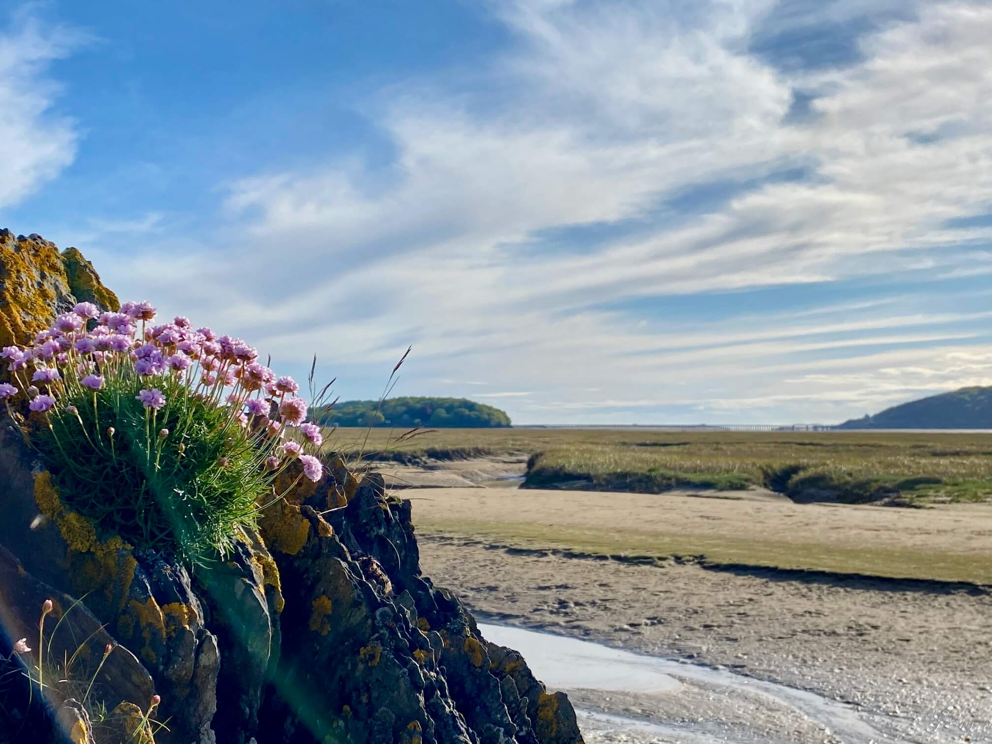 Spring camping and glamping holiday North Wales